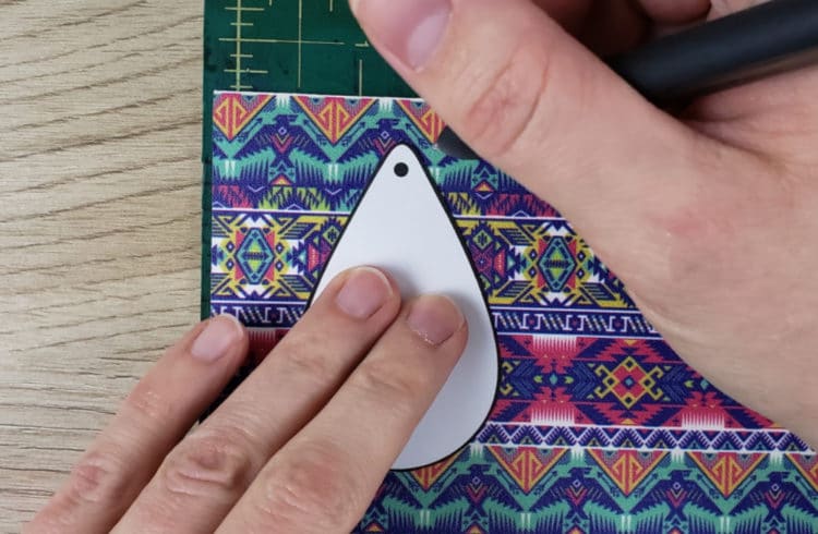 How to Make Leather Earrings {+ 3 Free Templates} | Marching North