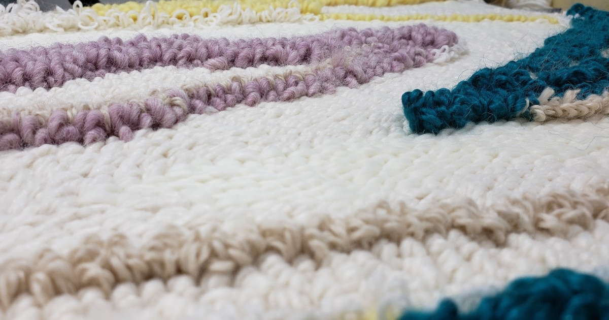 DIY Punch Needle Art Wall Hanging Tutorial | Marching North