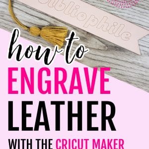 DIY Leather Bookmarks with Your Cricut Maker (Two Ways) | Marching North