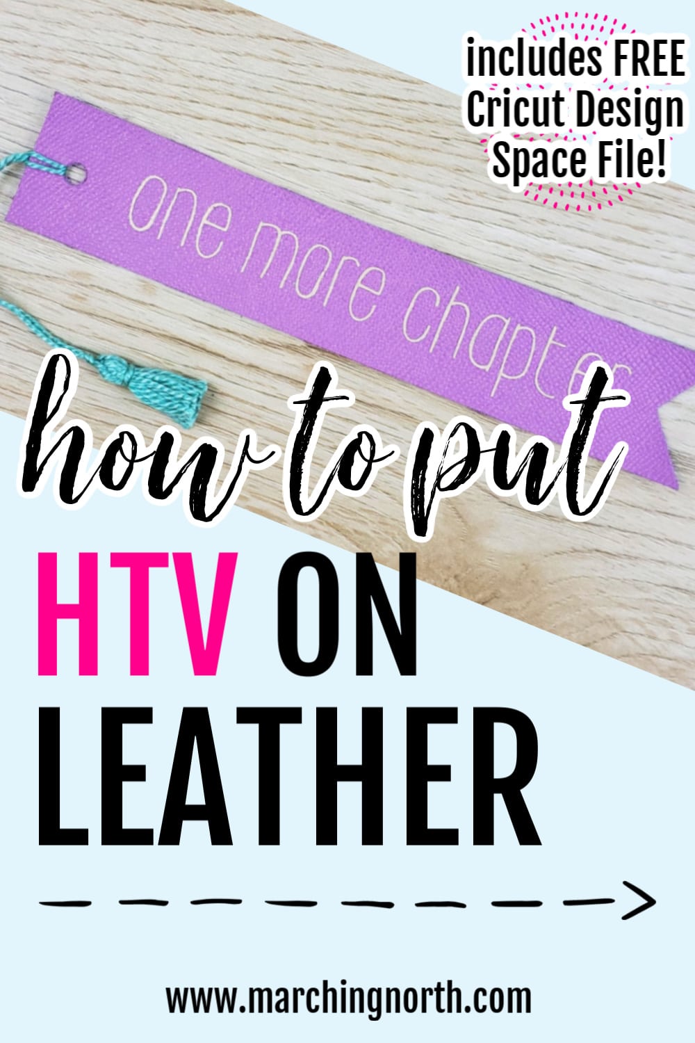 DIY Leather Bookmarks with Your Cricut Maker (Two Ways) | Marching North