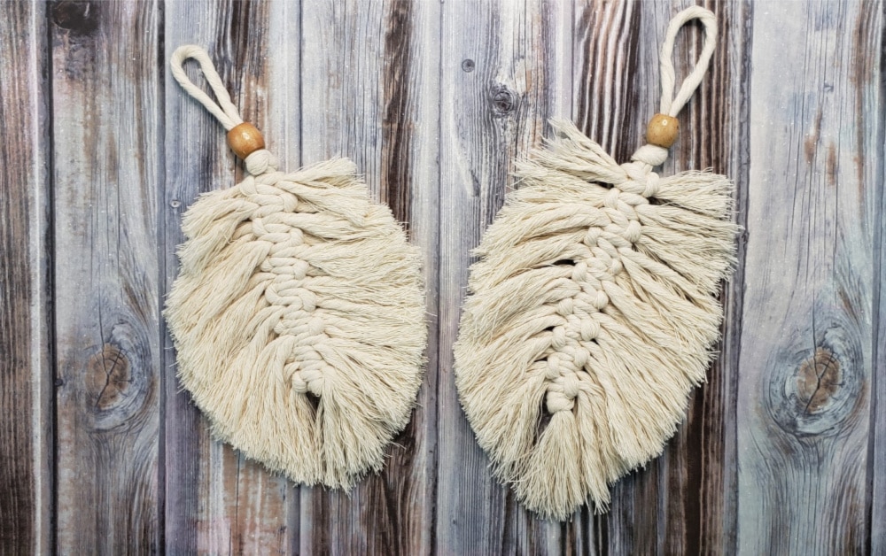 Macrame Feather DIY 3 Different Patterns Marching North