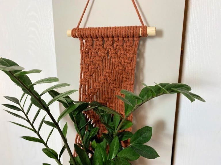 Macrame Plant Hanger DIY Wall Hanging // Tutorial + Video! | Marching North