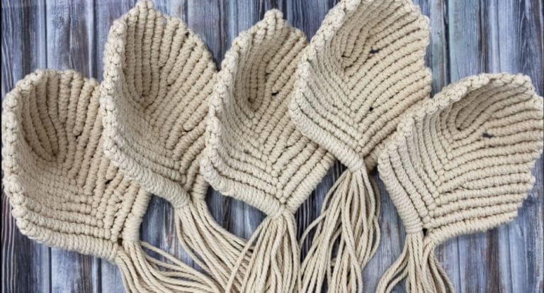 Large Macrame Flower Pattern DIY // Tutorial + Video | Marching North