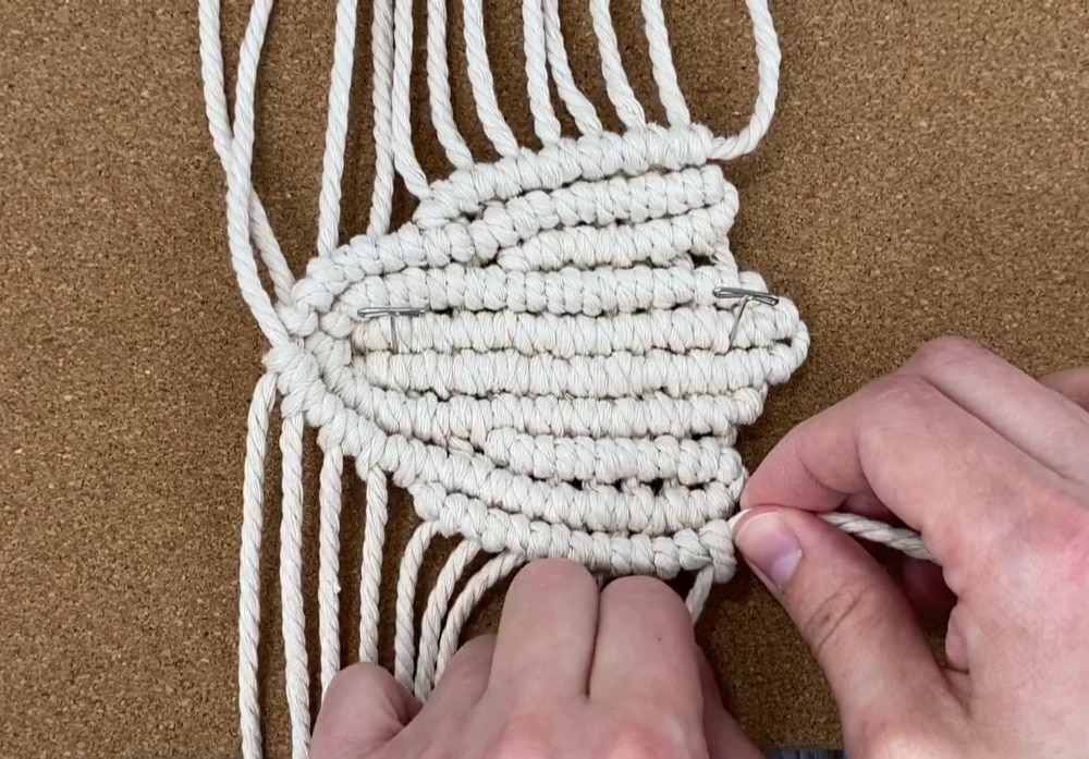macrame flower tutorial (19) | Marching North