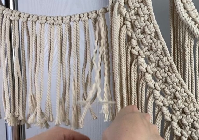 Easy Large DIY Macrame Wall Hanging (with Video!)