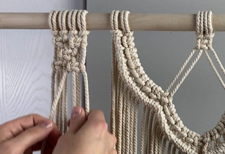 Easy Large DIY Macrame Wall Hanging (with Video!)