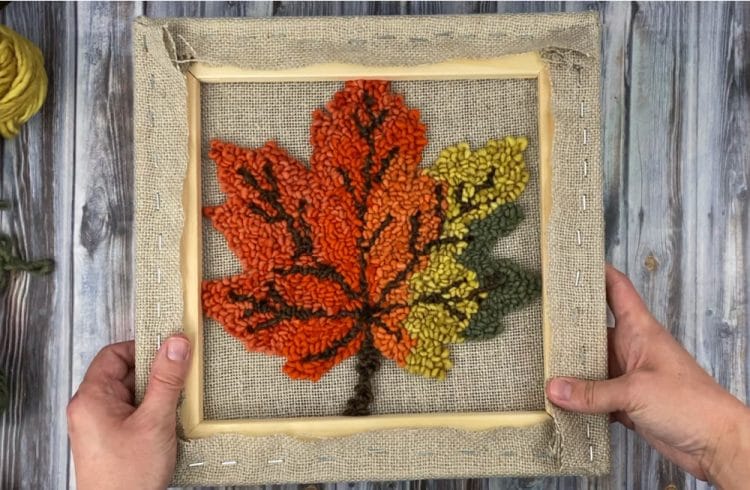 Free Fall Punch Needle Pattern (+ time-lapse video!) | Marching North