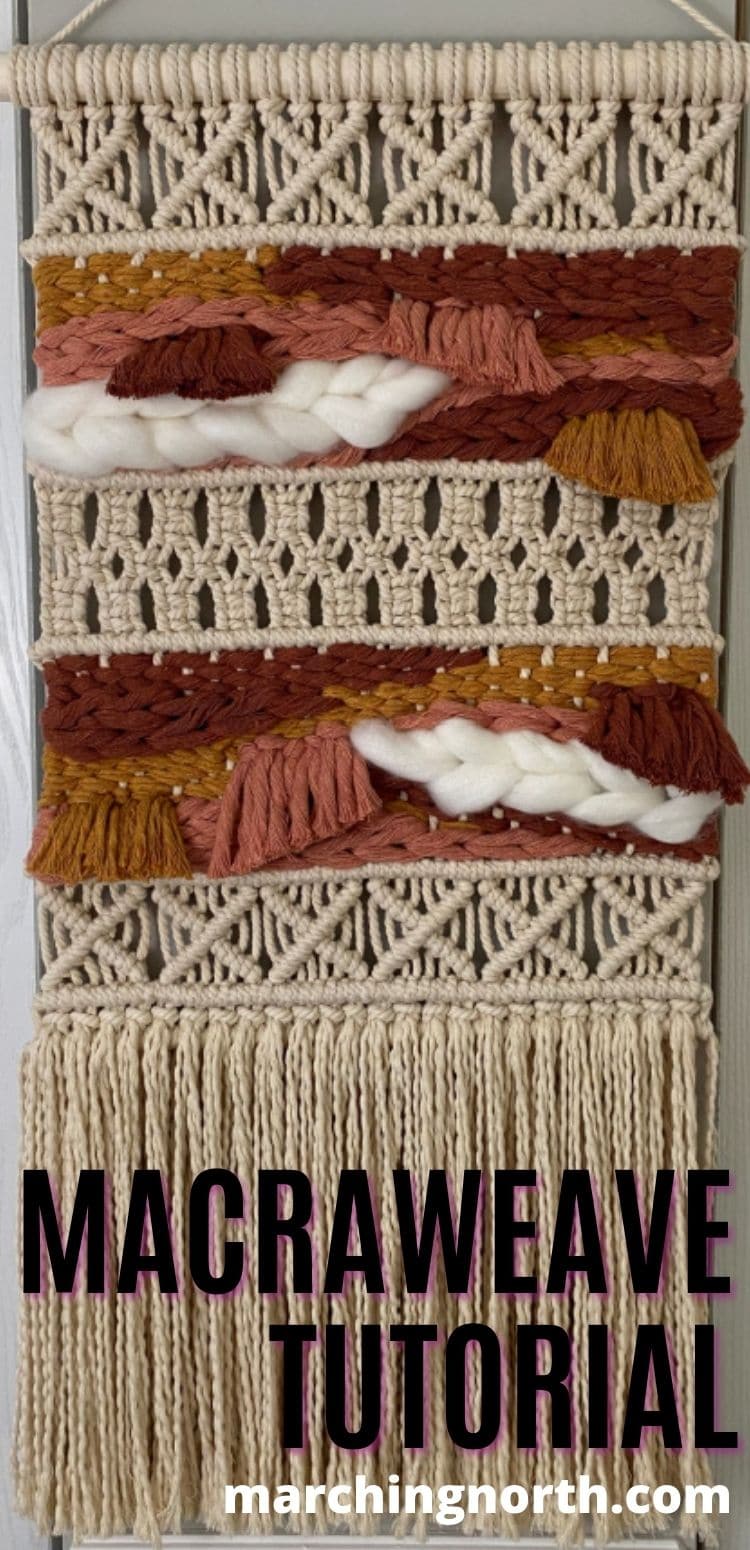 Macraweave Wall Hanging // Tutorial + Video! | Marching North