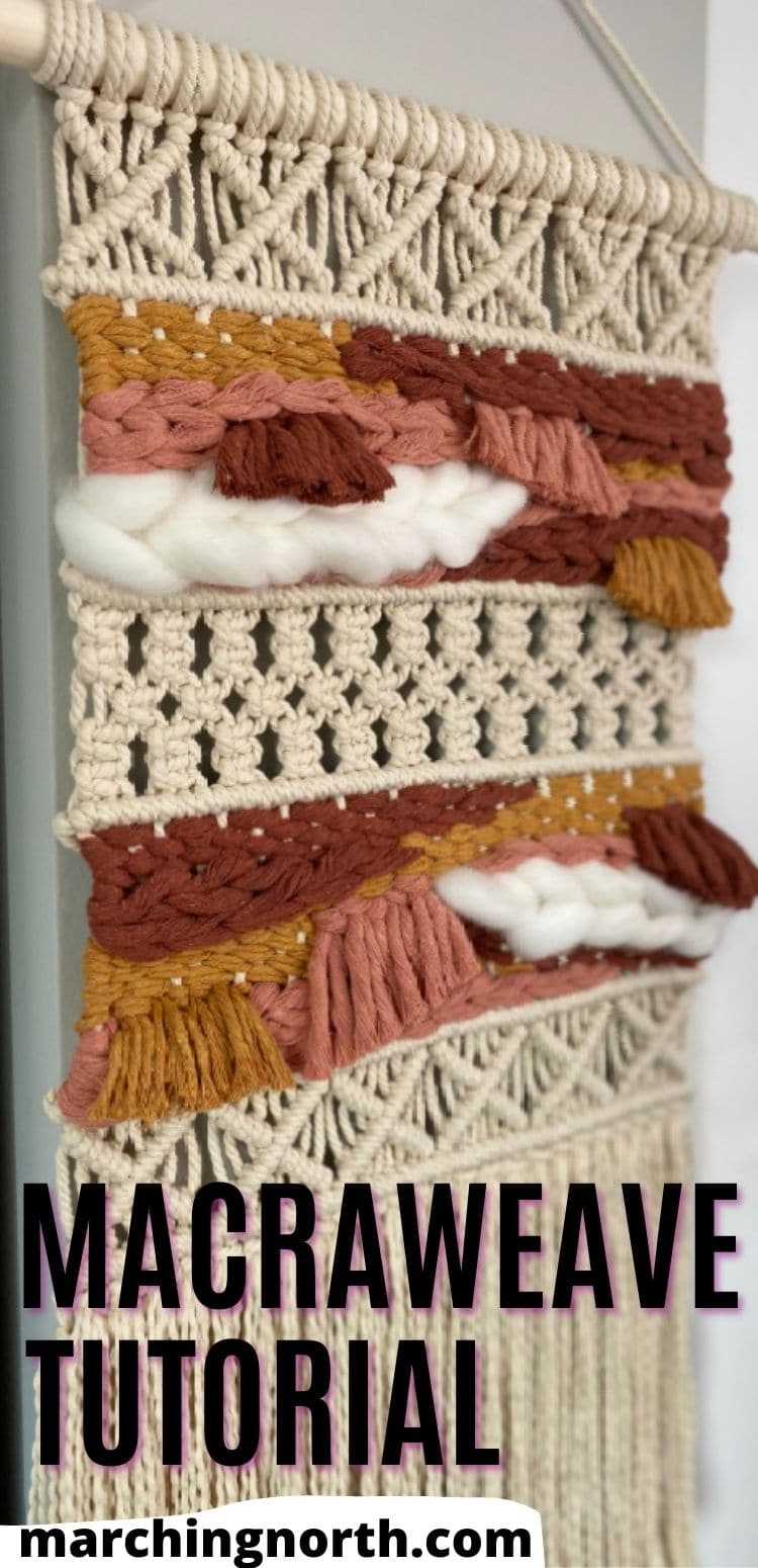 Macraweave Wall Hanging // Tutorial + Video! | Marching North