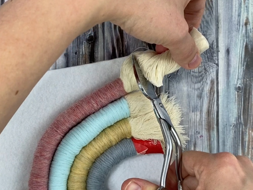 Easy Macrame Rainbow (No Sew!) Video + DIY Tutorial | Marching North