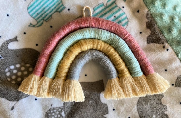 Easy Macrame Rainbow (No Sew!) Video + DIY Tutorial | Marching North