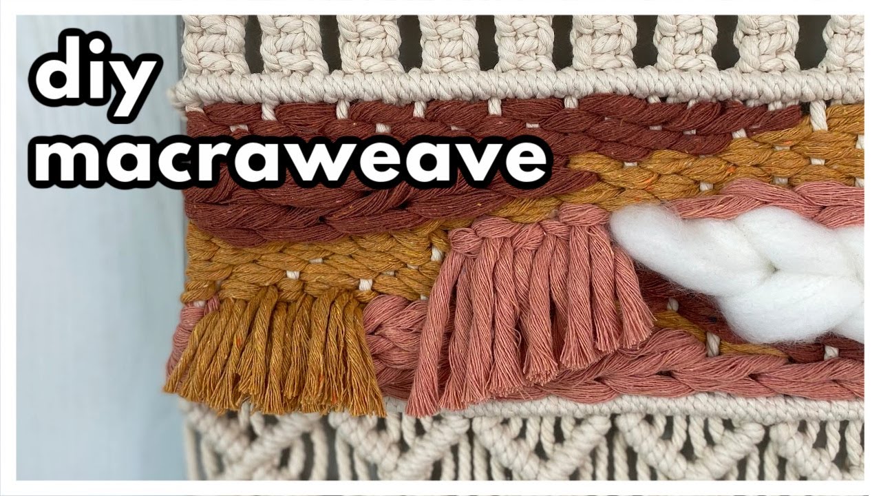 Macraweave Wall Hanging // Tutorial + Video! | Marching North