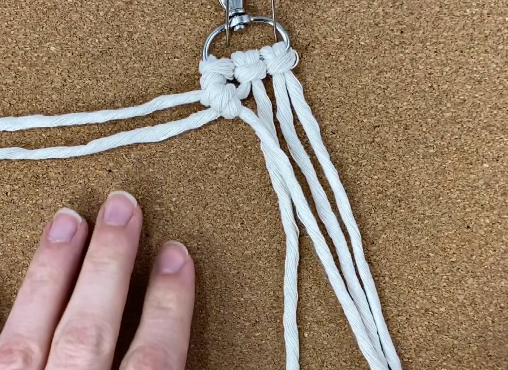 Macrame Mermaid Tail Keychain DIY // Tutorial + Video | Marching North