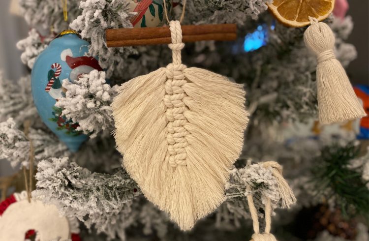 7 Easy Macrame Christmas Ornaments (with Free Patterns!)