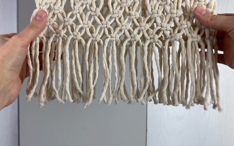 How to Make Boho Chic Macrame Placemats (with 2 knots!)