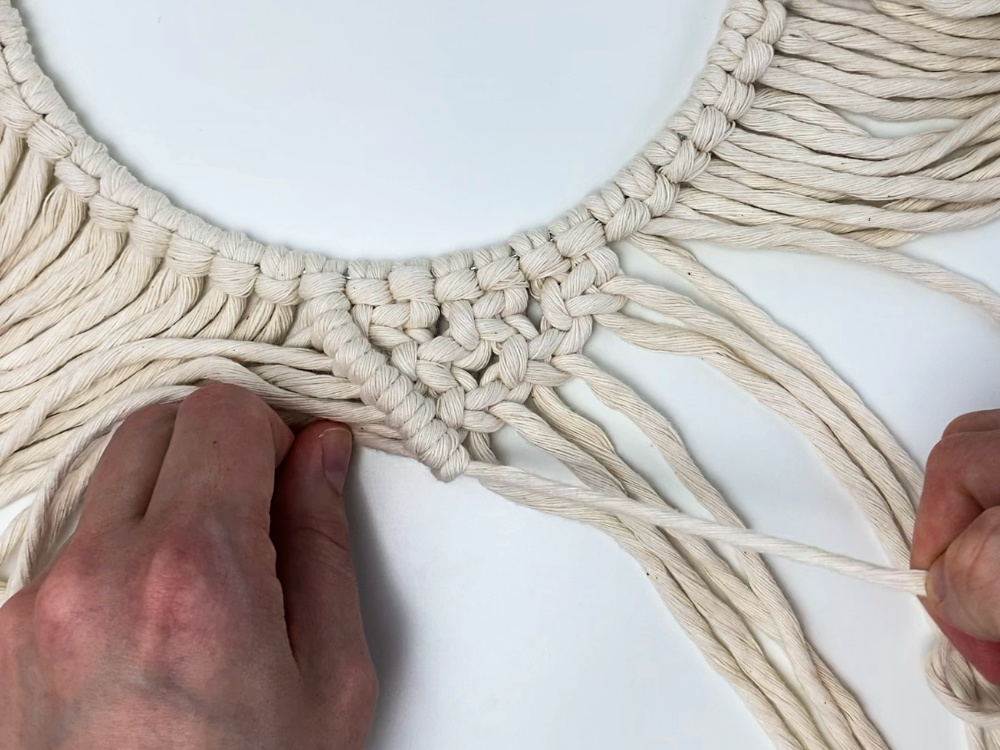 Simple Macrame Mandala Wall Hanging // Tutorial & Video!