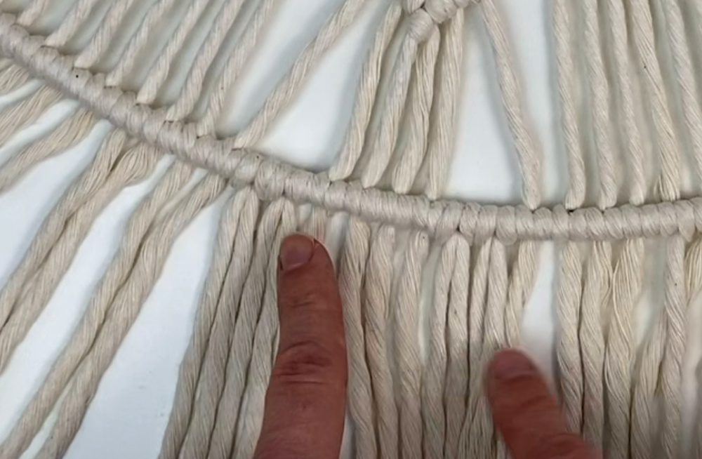 Simple Macrame Mandala Wall Hanging // Tutorial & Video!