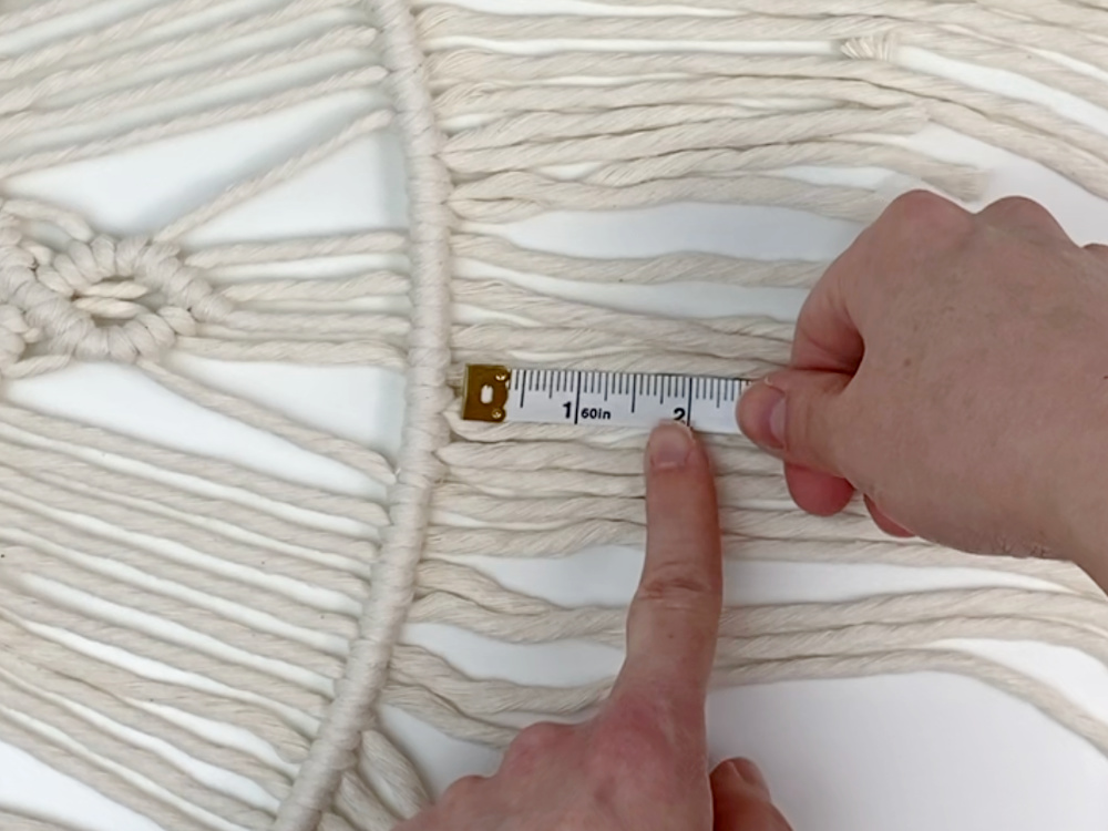 Simple Macrame Mandala Wall Hanging // Tutorial & Video!