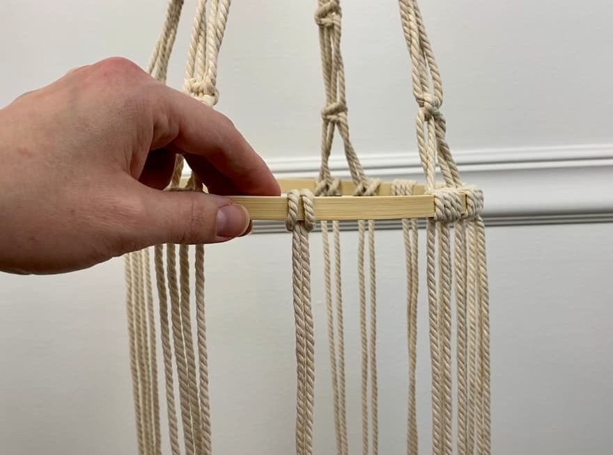 DIY Macrame Hanging Fruit Basket | Easy Tutorial & Video!