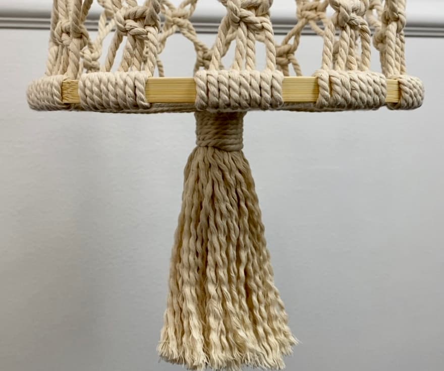 DIY Macrame Hanging Fruit Basket | Easy Tutorial & Video!