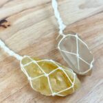 How to Wrap a Stone with Macrame Netting (Tutorial & Video!)