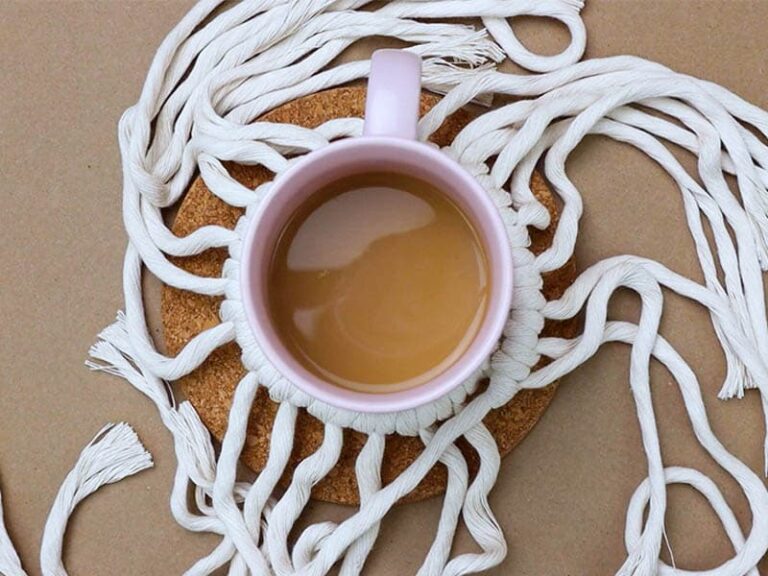 Chunky Round Macrame Coasters (Pattern & Tutorial!) | Marching North