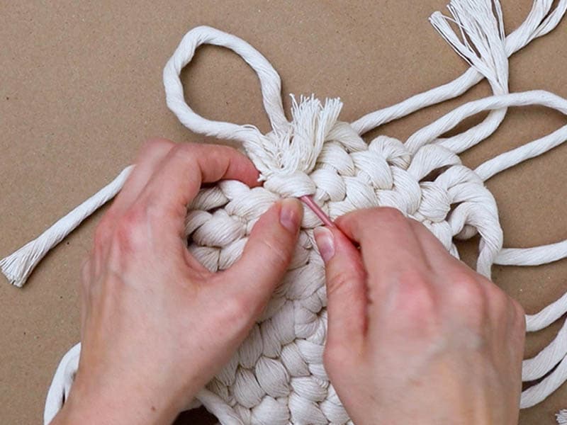 Chunky Round Macrame Coasters (Pattern & Tutorial!) | Marching North