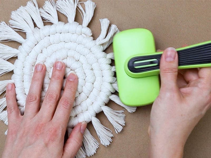 Chunky Round Macrame Coasters (Pattern & Tutorial!) | Marching North