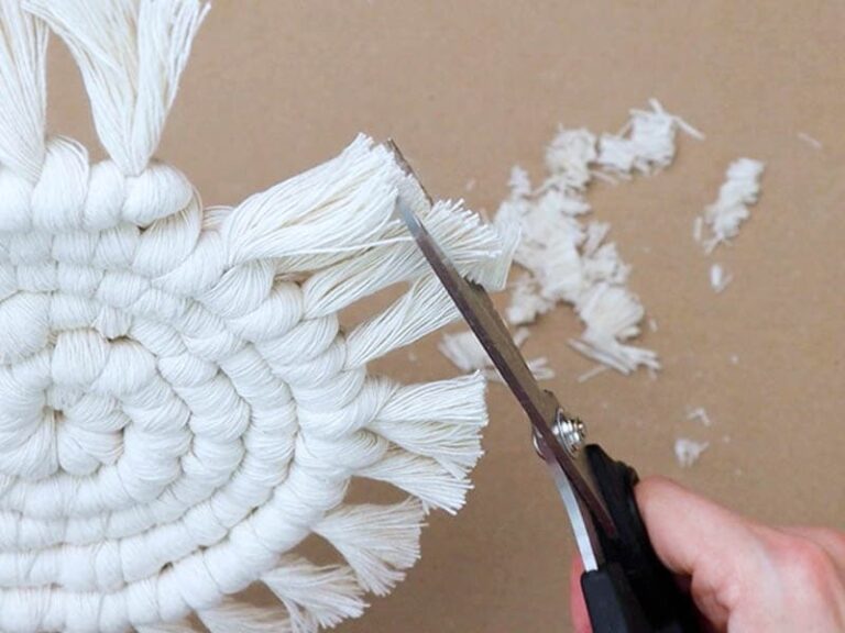 Chunky Round Macrame Coasters (Pattern & Tutorial!) | Marching North