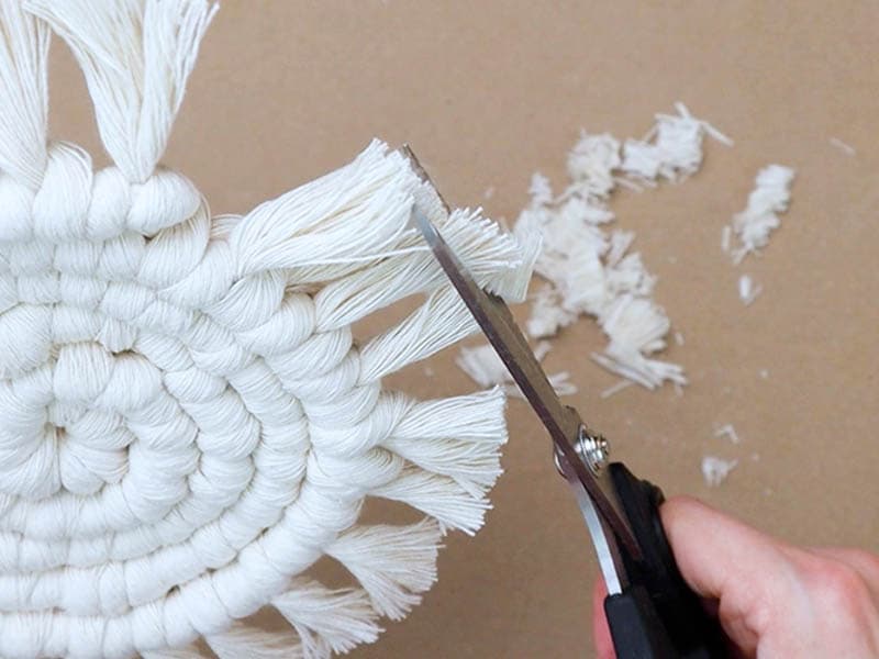 Chunky Round Macrame Coasters (Pattern & Tutorial!) | Marching North