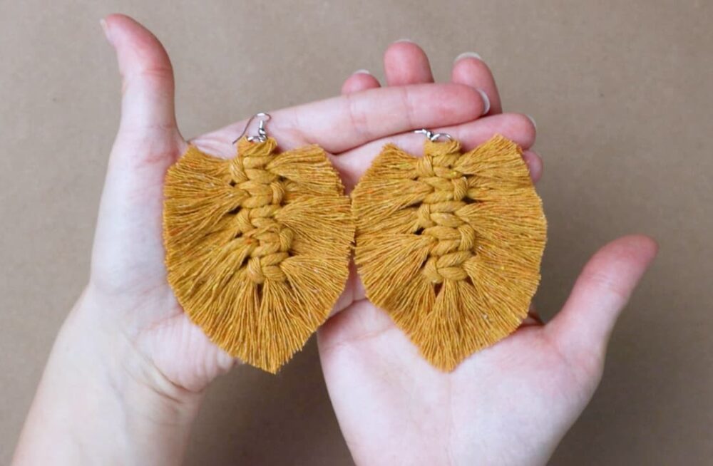 How to Make Macrame Earrings (+3 Free Patterns!) | Marching North