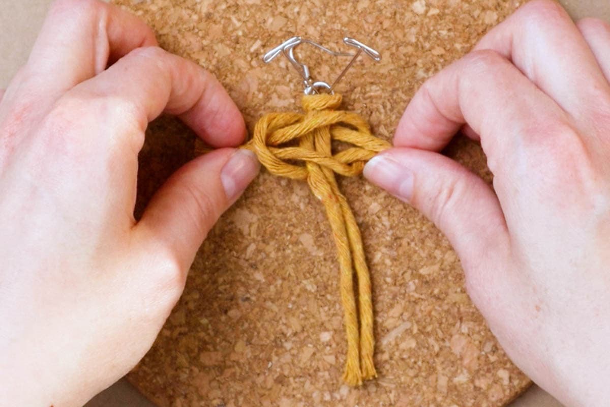 How to Make Macrame Earrings (+3 Free Patterns!) | Marching North