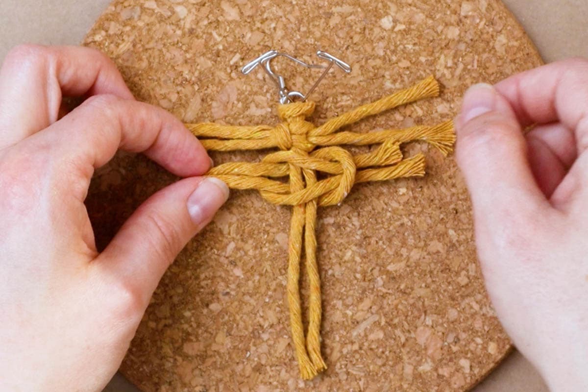 How to Make Macrame Earrings (+3 Free Patterns!) | Marching North