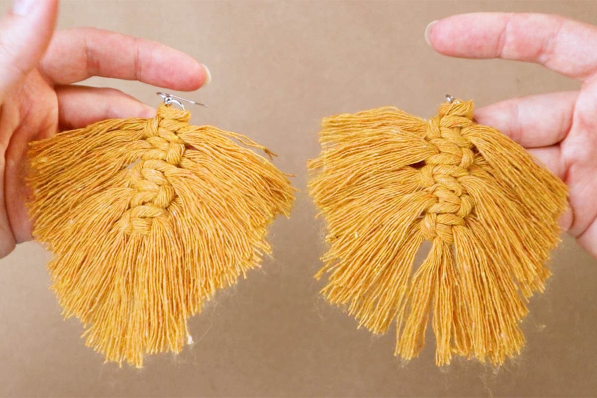 How to Make Macrame Earrings (+3 Free Patterns!) | Marching North