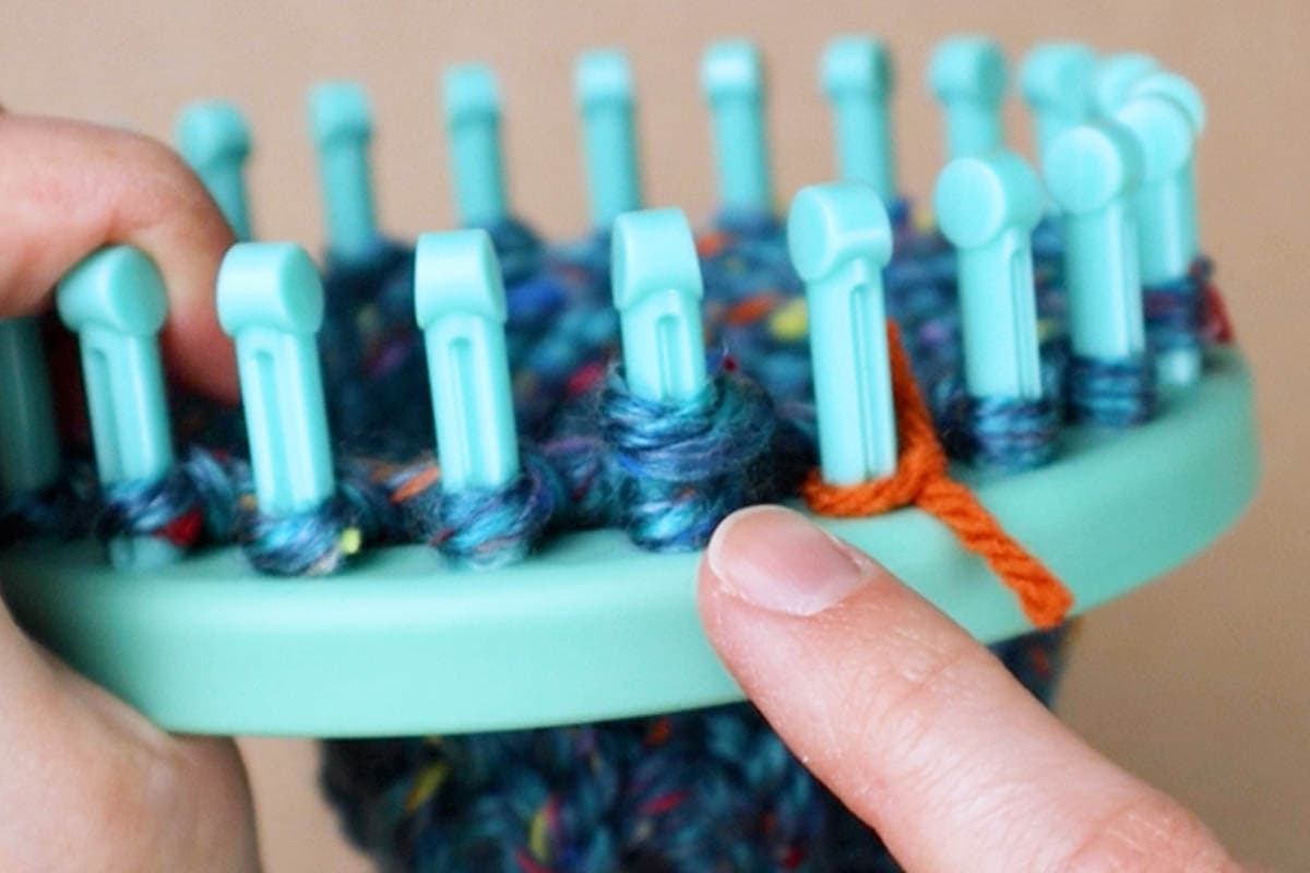 How to Loom Knit Slipper Socks (Easy Tutorial & Video!) | Marching North