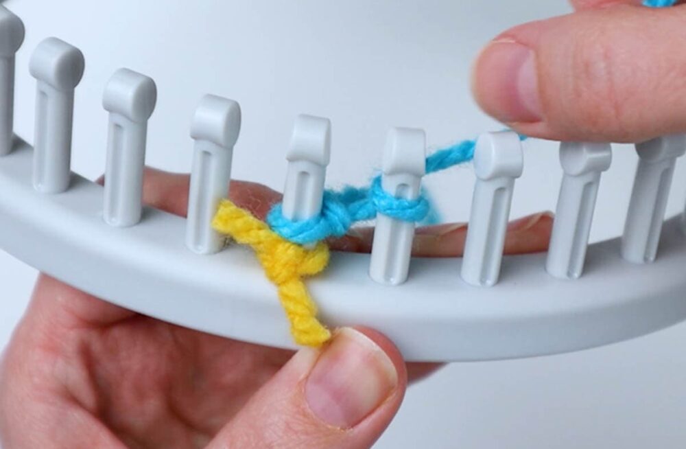 How to Loom Knit a Baby Hat (in 2 Sizes!) | Marching North