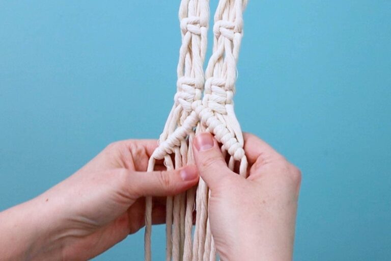 Free Macrame Hat Hanger Pattern (Easy DIY Tutorial!) | Marching North