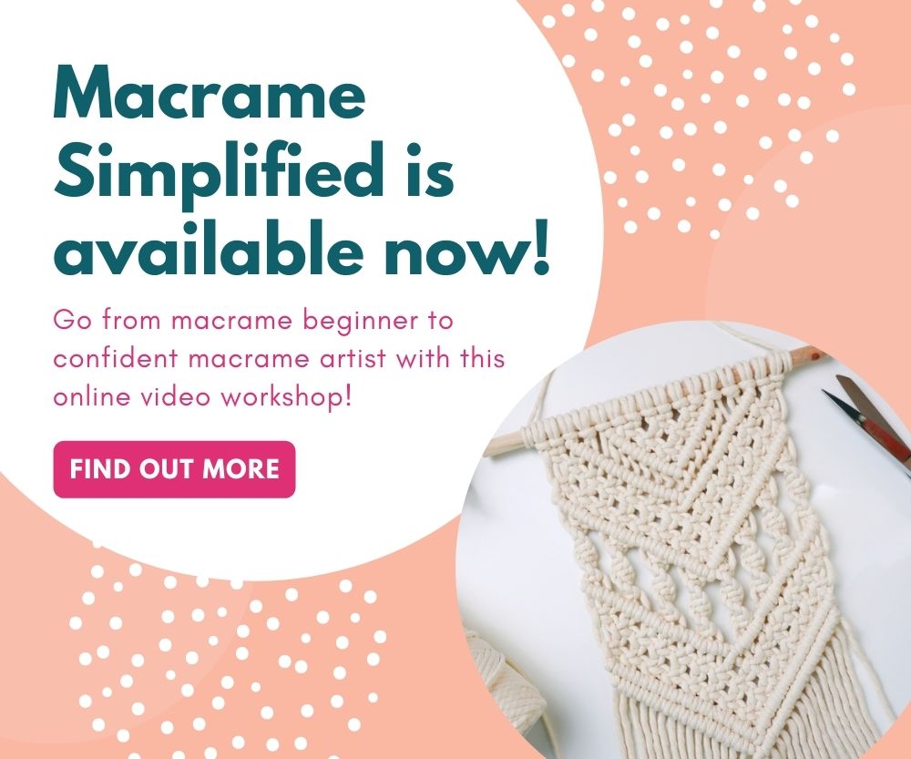 Learn 15 Basic Macrame Knots (+ PDF Guide for Beginners!) | Marching North