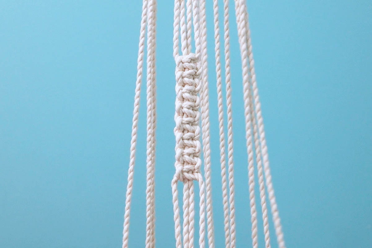 How to Make a Double Macrame Plant Hanger (Tutorial & Video ...