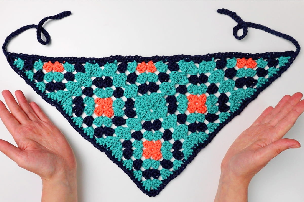 17 Lovely Crochet Bandana Patterns You Have to Try! | Marching North