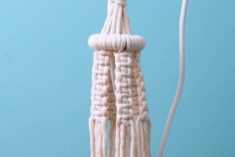 Boho DIY Macrame Chandelier (Free Pattern & Video!) | Marching North