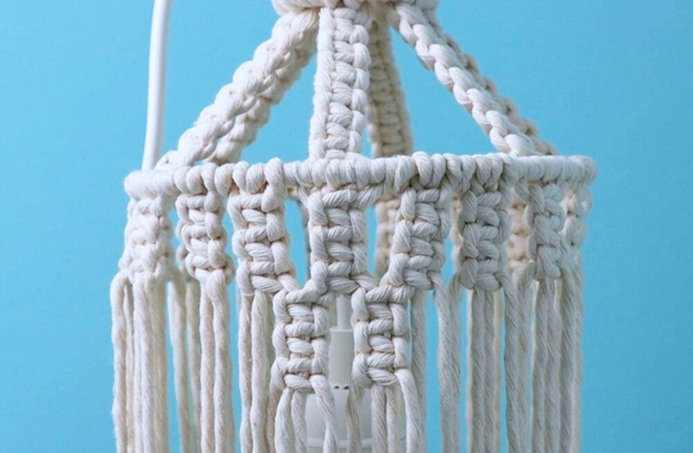Boho DIY Macrame Chandelier (Free Pattern & Video!) | Marching North