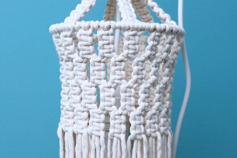 Boho DIY Macrame Chandelier (Free Pattern & Video!) | Marching North