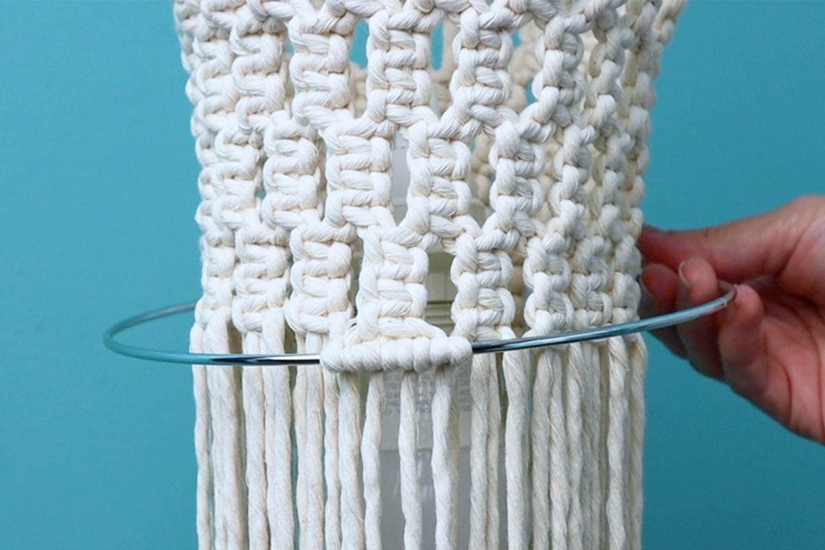 Boho DIY Macrame Chandelier (Free Pattern & Video!) | Marching North