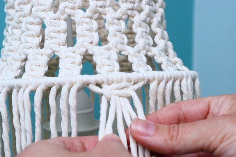 Boho DIY Macrame Chandelier (Free Pattern & Video!) | Marching North