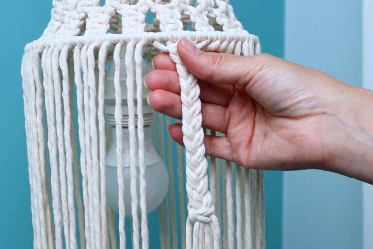 Boho DIY Macrame Chandelier (Free Pattern & Video!) | Marching North