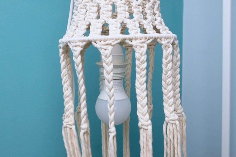 Boho DIY Macrame Chandelier (Free Pattern & Video!) | Marching North