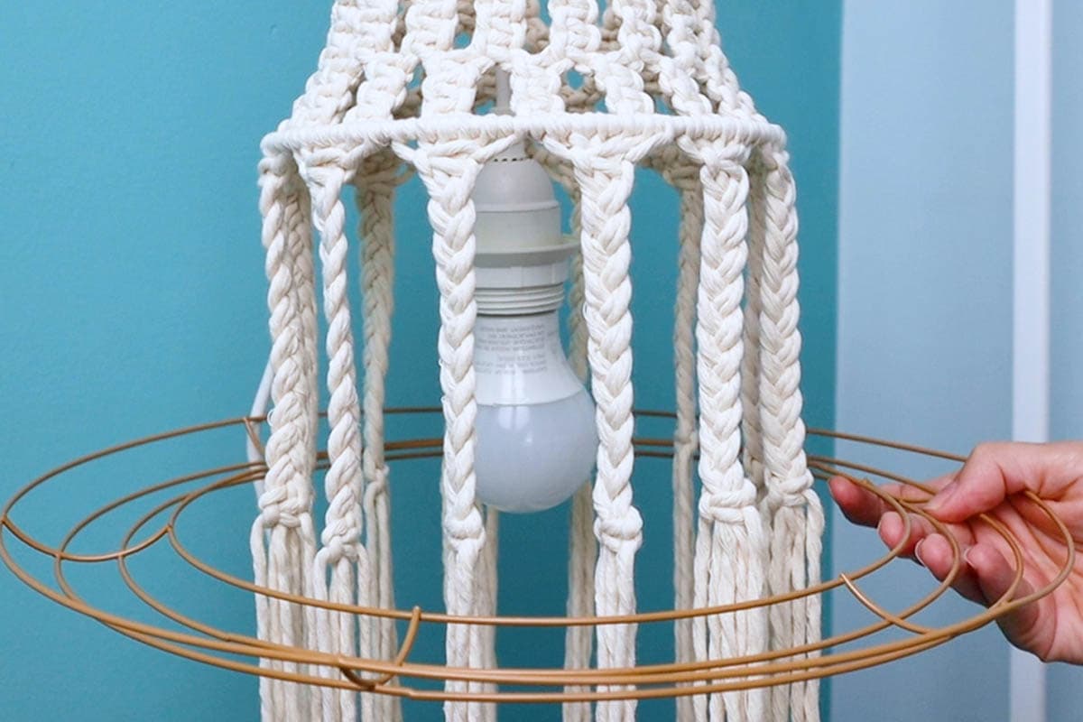 Boho DIY Macrame Chandelier (Free Pattern & Video!) | Marching North
