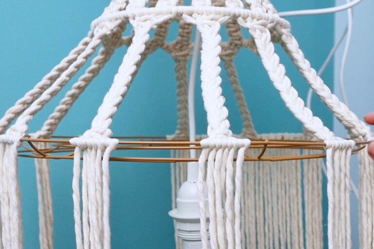 Boho DIY Macrame Chandelier (Free Pattern & Video!) | Marching North