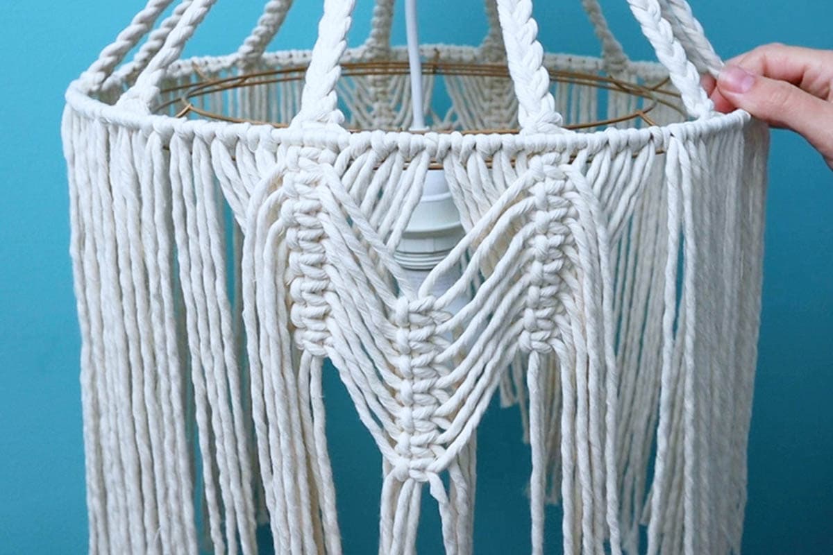 Boho DIY Macrame Chandelier (Free Pattern & Video!) | Marching North